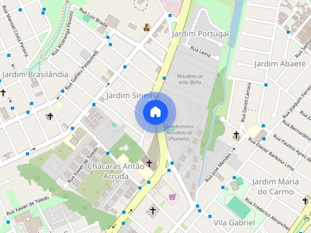 Apartamento para alugar em Vila Gabriel de 56.00m² com 2 Quartos e 1 Garagem