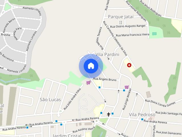 Apartamento para alugar em Vila Pedroso de 36.00m² com 2 Quartos e 1 Garagem