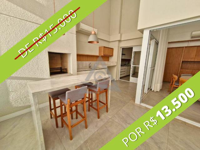 Apartamento para alugar em Campinas, Taquaral, com 3 suítes, com 188 m², Art House Double Sky