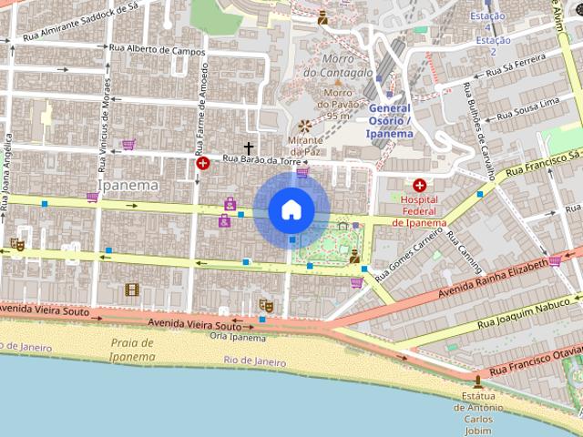 Apartamento para alugar em Ipanema, Zona Sul RJ, Rio de Janeiro 3 quartos 117m²