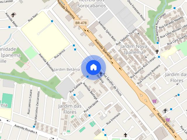 Apartamento para alugar em Jardim Betânia de 40.00m² com 2 Quartos