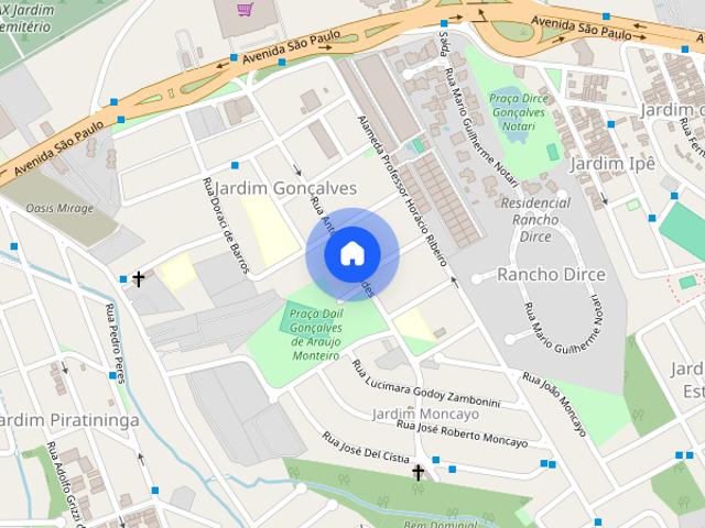 Apartamento para alugar em Jardim Gonçalves de 65.00m² com 2 Quartos e 1 Garagem