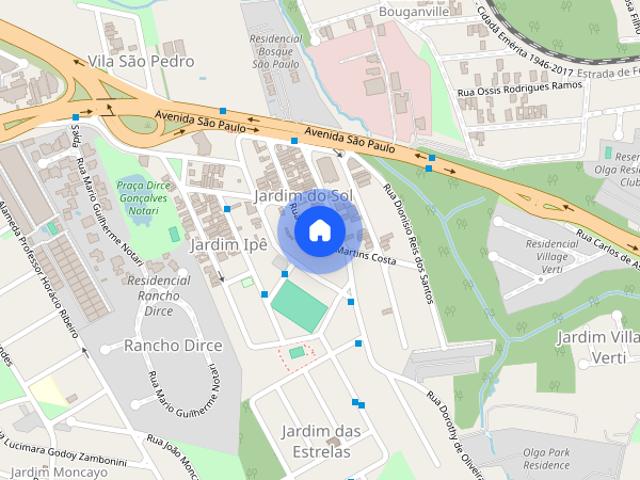 Apartamento para alugar em Jardim Do Sol de 18.00m² com 1 Quarto e 1 Garagem