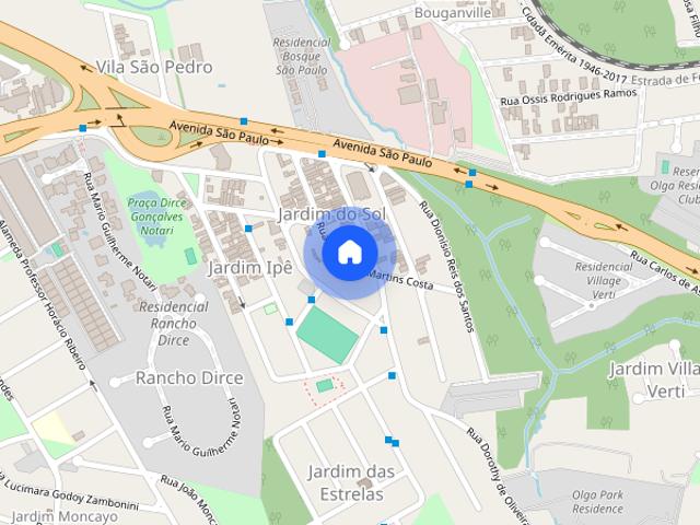 Apartamento para alugar em Jardim Do Sol de 18.00m² com 1 Quarto e 1 Garagem