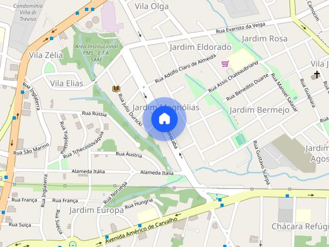 Apartamento para alugar em Jardim Das Magnólias de 32.00m² com 1 Quarto e 1 Garagem