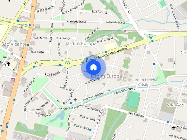 Apartamento para alugar em Jardim Europa de 55.00m² com 2 Quartos, 1 Suite e 1 Garagem