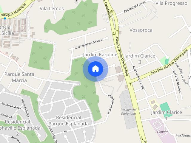 Apartamento para alugar em Jardim Karolyne de 50.00m² com 2 Quartos e 1 Garagem