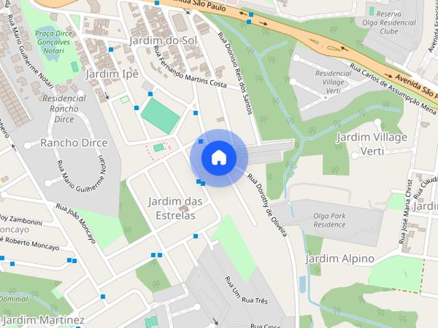 Apartamento para alugar em Jardim Ipê de 53.00m² com 2 Quartos, 1 Suite e 1 Garagem