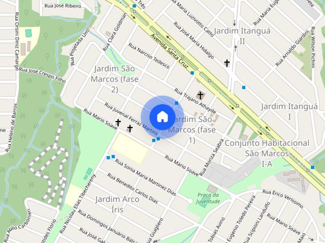 Apartamento para alugar em Jardim São Marcos de 39.00m² com 1 Quarto