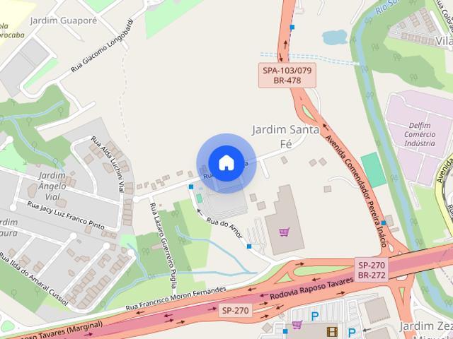 Apartamento para alugar em Jardim Santa Fé de 52.00m² com 2 Quartos e 2 Garagens