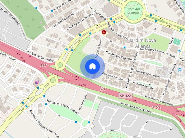 Apartamento para alugar em Nova Aliança de 85.00m² com 2 Quartos, 2 Suites e 2 Garagens