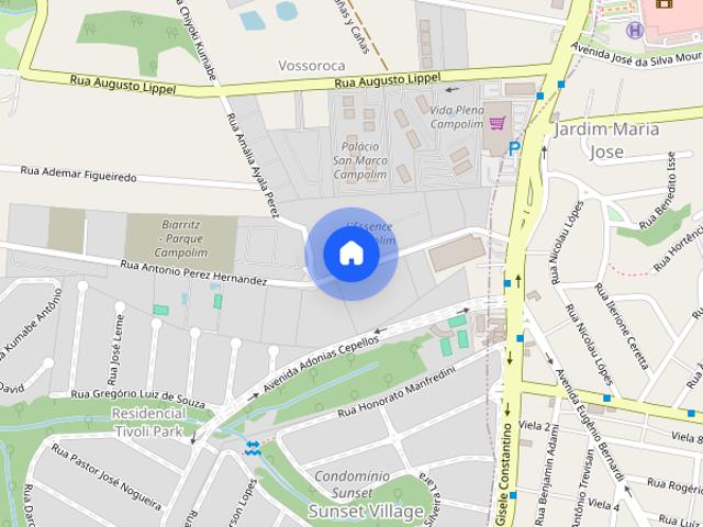 Apartamento para alugar em Parque Campolim de 47.00m² com 2 Quartos e 1 Garagem