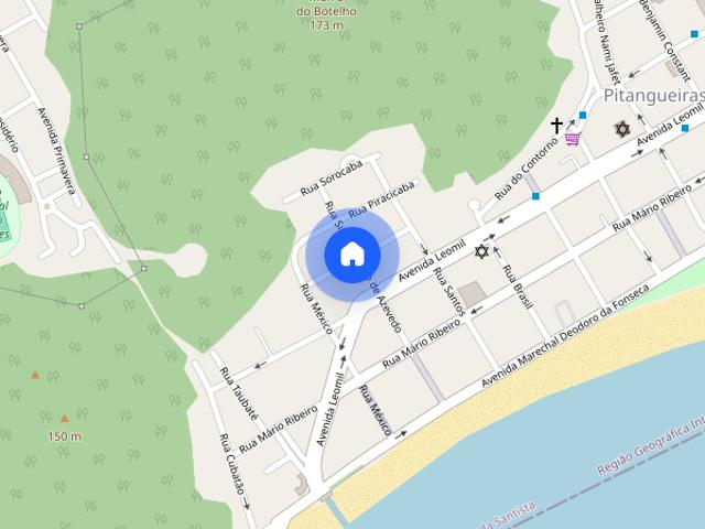 Apartamento para alugar no bairro Pitangueiras em Guarujá/SP