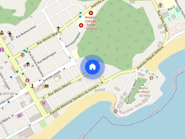 Apartamento para alugar no bairro Pitangueiras em Guarujá/SP