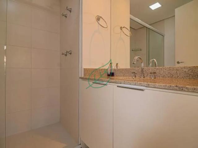Apartamento para alugar no Brooklin de 1 quarto, suíte, com 1 vaga de garagem