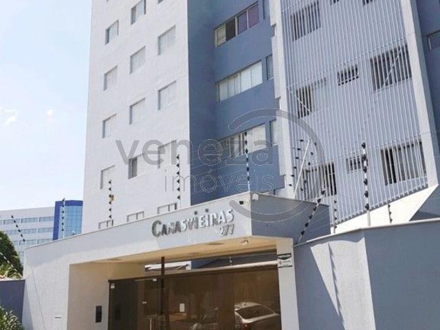 Apartamento para alugar no Ed. Canasvieiras com 3 quartos na região central de Londrina