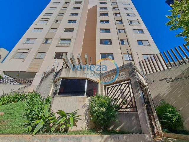 Apartamento para alugar no Ed Drumond na região central de Londrina com 3 quartos