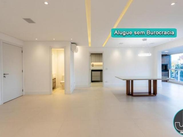 Apartamento para Alugar/Vender no Água Verde 158m² com 2 suítes, 1 suíte master, varanda gourmet e 3