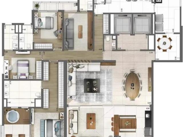 APARTAMENTO PARA COMPRA e LOCAÇÃO NA VILA OLIMPIA ALTO PADRÃO