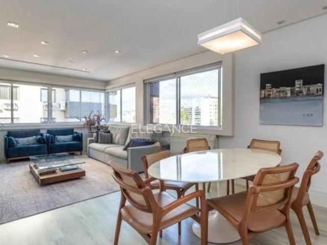 Apartamento para comprar decorado por arquiteto com 105 m2 e 3 dormitórios suíte 2 vagas/box/garagem