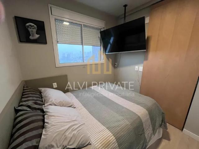 Apartamento para locaçao mobiliado city boaçava, com 1 dorms 1 suite