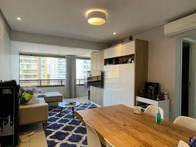 Apartamento para locação, 51m2, 1/4, sala, banheiro social, closet, mobiliado, vaga garagem