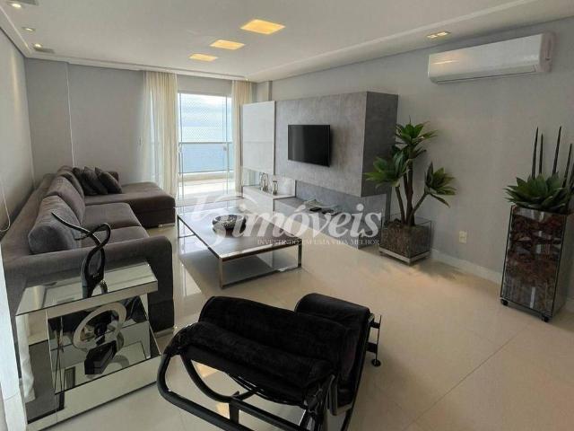 Apartamento Para Locação Anual, Frente Mar, 03 Quartos Sendo 03 Suítes, 02 Vagas, Mobiliado, 240 m²