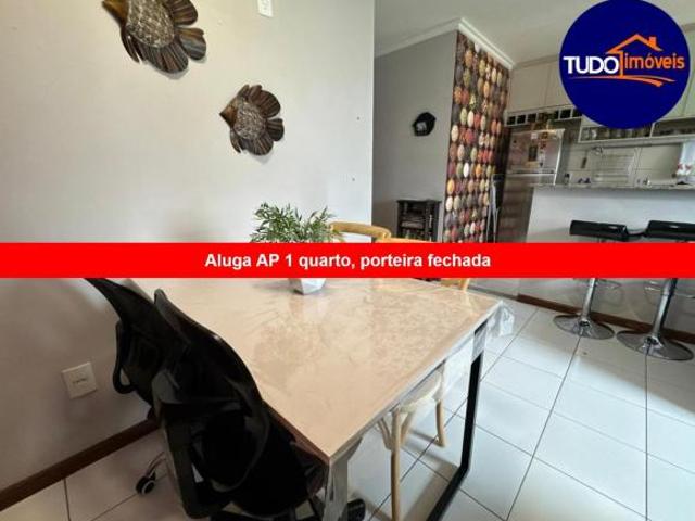 Apartamento para locação de 1 quarto, 1 banheiro e 1 vaga de garagem em Águas Claras, lazer completo