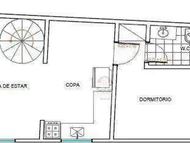 Apartamento para Locação em Taubaté/SP Centro 1 Quartos