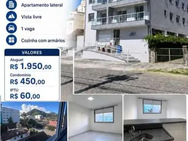Apartamento para Locação em Teresópolis/RJ Alto 1 Quartos