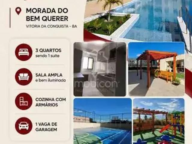 Apartamento para Locação em Vitória da Conquista/BA Candeias 3 Quartos