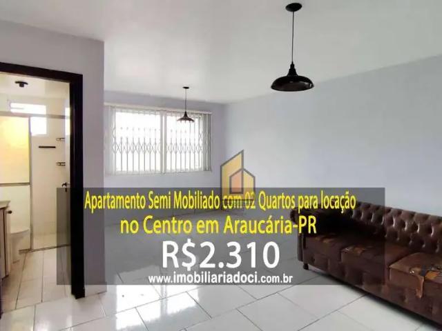 Apartamento para Locação em Araucária/PR Centro 2 Quartos