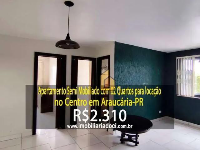 Apartamento para Locação em Araucária/PR Centro 2 Quartos