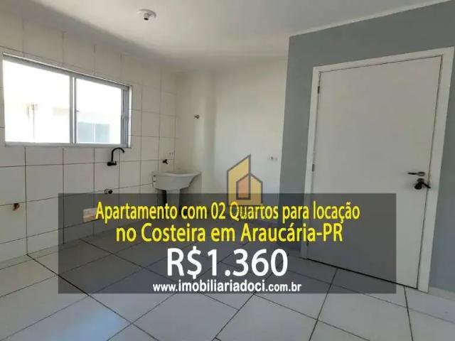 Apartamento para Locação em Araucária/PR Costeira 2 Quartos