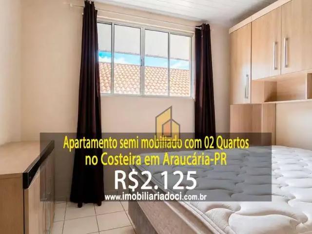 Apartamento para Locação em Araucária/PR Costeira 2 Quartos