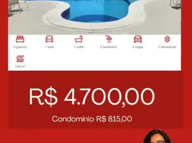 Apartamento para Locação em Aracaju/SE Atalaia 2 Quartos