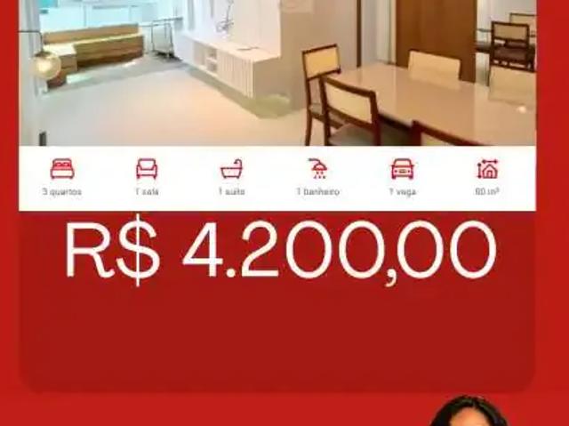 Apartamento para Locação em Aracaju/SE Atalaia 3 Quartos