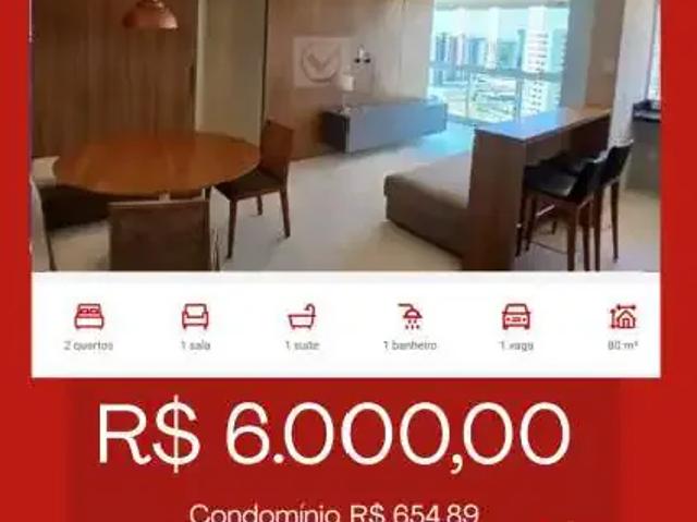 Apartamento para Locação em Aracaju/SE Jardins 2 Quartos