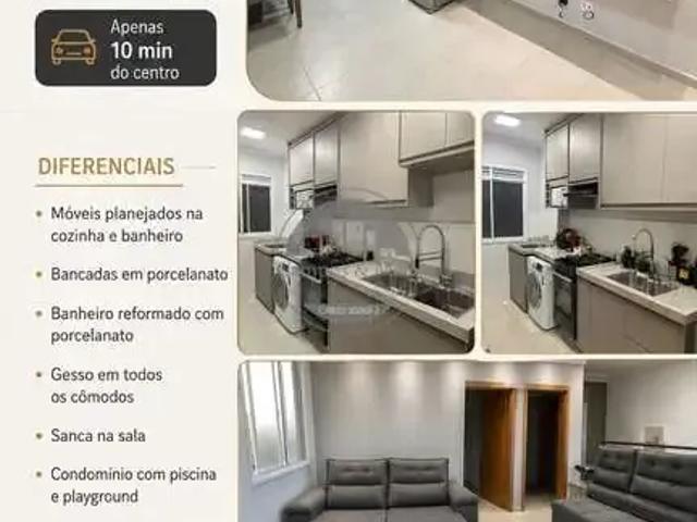 Apartamento para Locação em Araraquara/SP Campos Ville 2 Quartos