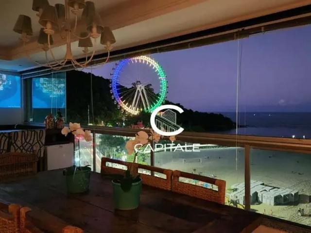 Apartamento para Locação em Balneário Camboriú/SC Frente do Mar 3 Quartos