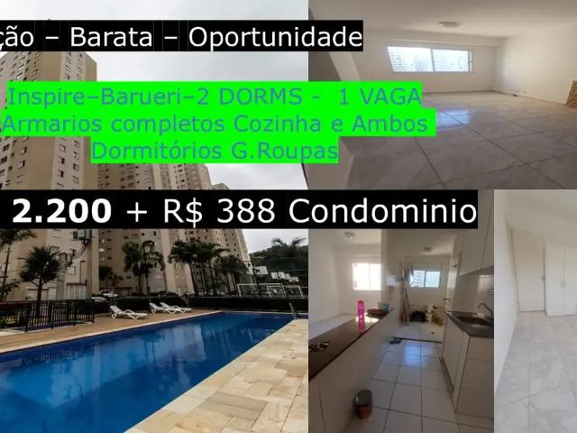 Apartamento para Locação em Barueri/SP Centro 2 Quartos