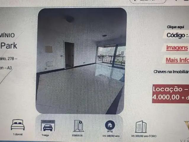 Apartamento para Locação em Barueri/SP Sítio Tamboré Alphaville 1 Quartos