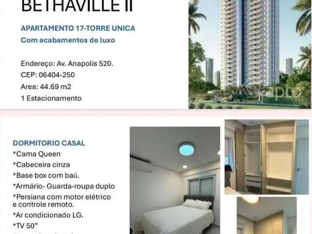 Apartamento para Locação em Barueri/SP Vila Nilva 2 Quartos