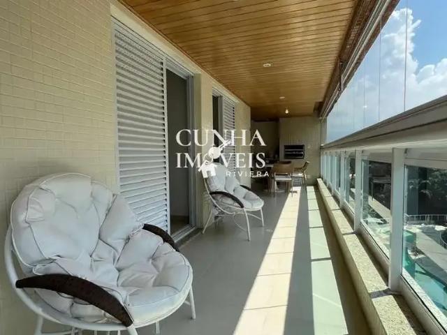 Apartamento para Locação em Bertioga/SP Riviera 3 Quartos