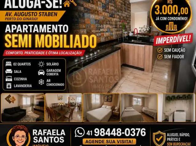 Apartamento para Locação em Campina Grande do Sul/PR Jardim Paulista 2 Quartos