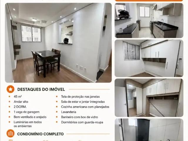 Apartamento para Locação em Cajamar/SP Portais Polvilho 2 Quartos