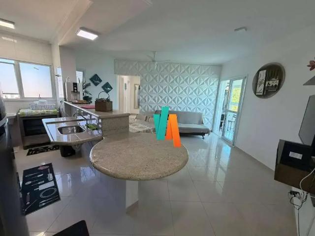 Apartamento para Locação em Caraguatatuba/SP Prainha 2 Quartos
