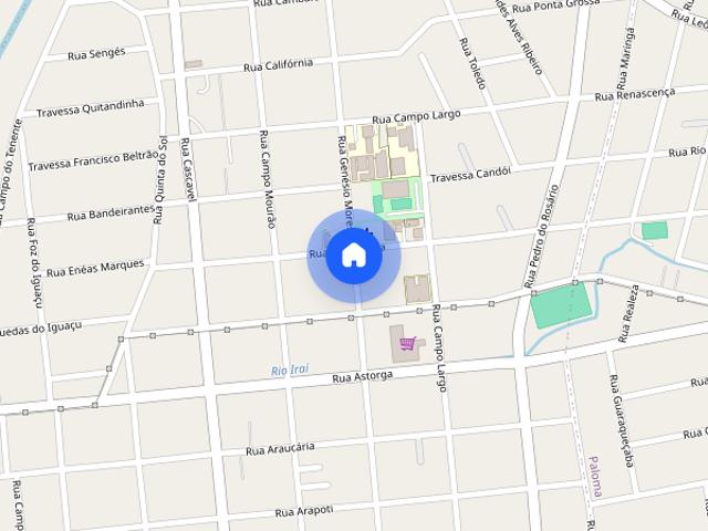 Apartamento para Locação em Colombo, Guaraituba, 1 dormitório, 1 banheiro