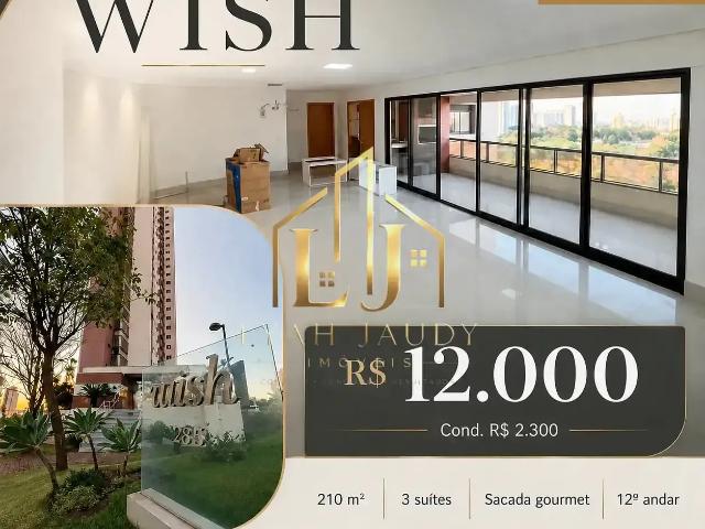 Apartamento para Locação em Cuiabá/MT Jardim Cuiabá 3 Quartos
