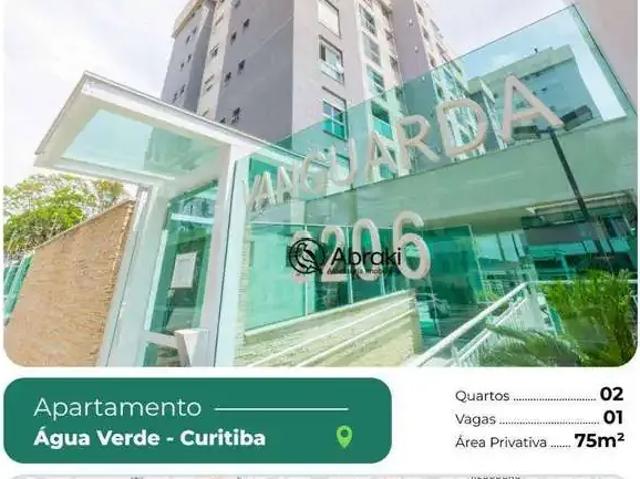 Apartamento para Locação em Curitiba/PR Água Verde 2 Quartos